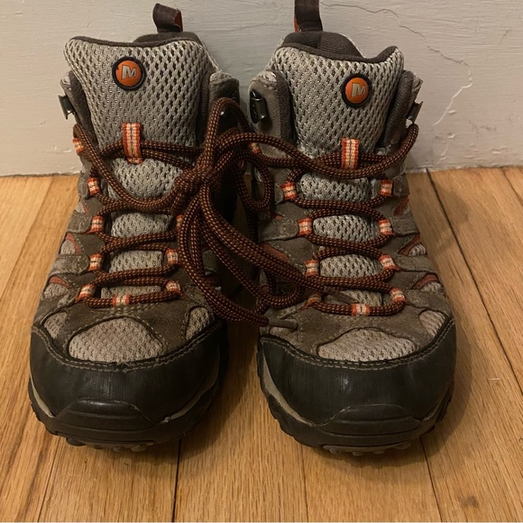 Merrell | Shoes | Merrell Boots Womens 65 Bungee Cord Hiking Ankle Lace ...
